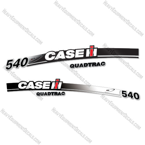 Case - Case 540 ASF Quadtrac Decal Kit Tractor- Aftermarket Kit #CASE ...