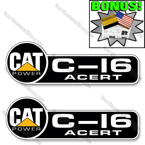 Caterpillar Decals
