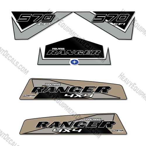 - Fits Polaris Ranger 570 EFI Midsized Decal Kit Utility Vehicle - 2015 ...