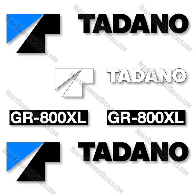 - Fits Tadano Mantis GR-800XL Decal Kit Crane Truck #TDO-GR-800XL