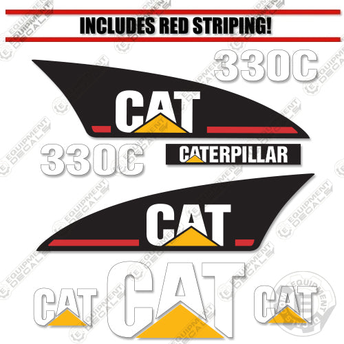 - Fits Caterpillar 330 C Excavator Decals #CAT-330-C