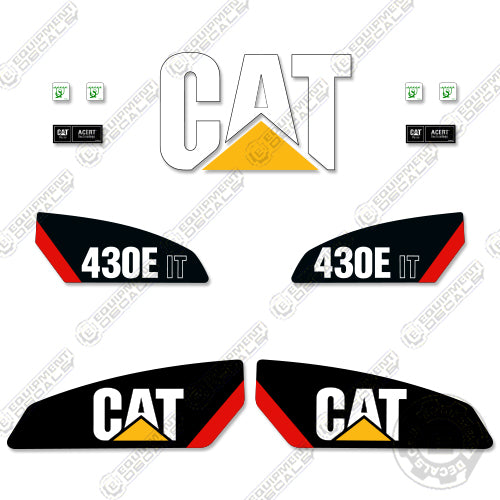 - Fits Caterpillar 430 E IT Wheel Loader Backhoe Equipment Decals #CAT ...