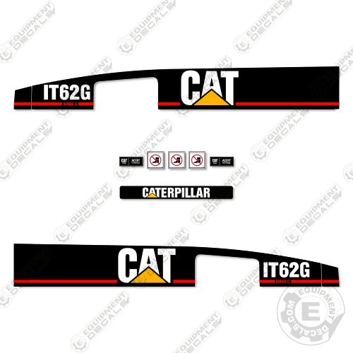- Fits Caterpillar IT62G Decal Kit Wheel Loader - Series 2 #CAT-IT62G-2