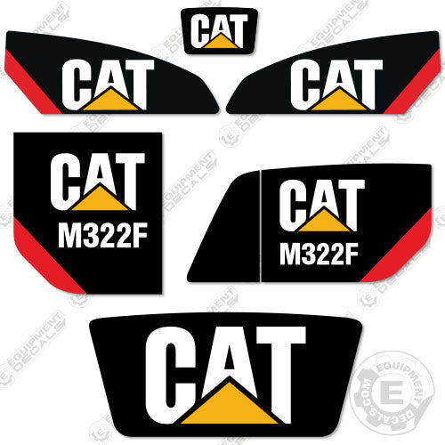- Fits Caterpillar M322F Excavator Decal Kit #CAT-M322F
