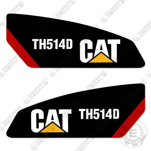 - Fits Caterpillar TH514D Telescopic Forklift Decal Kit #CAT-TH514D