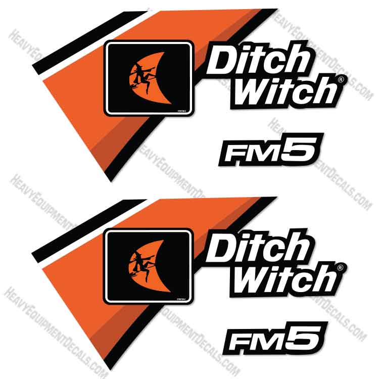 Ditch Witch Decals