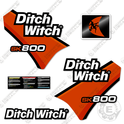 Ditch Witch Decals