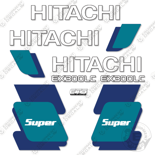 Hitachi Decals