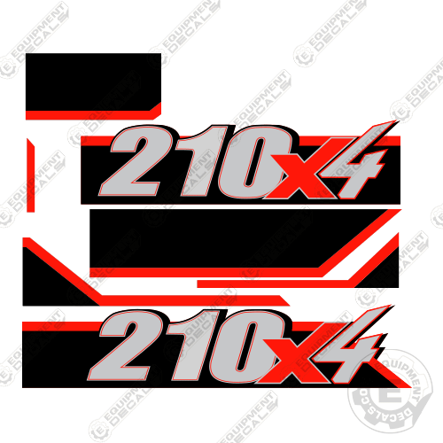 - Fits Link-Belt 210X4 Side Stripe Decals #LNK-BLT-210X4-P